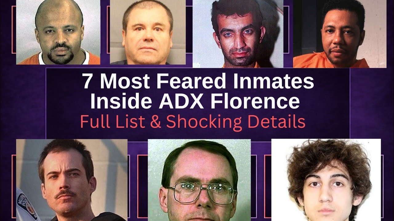 7 Most Feared inmates inside ADX Florence | Full List & Shocking ...