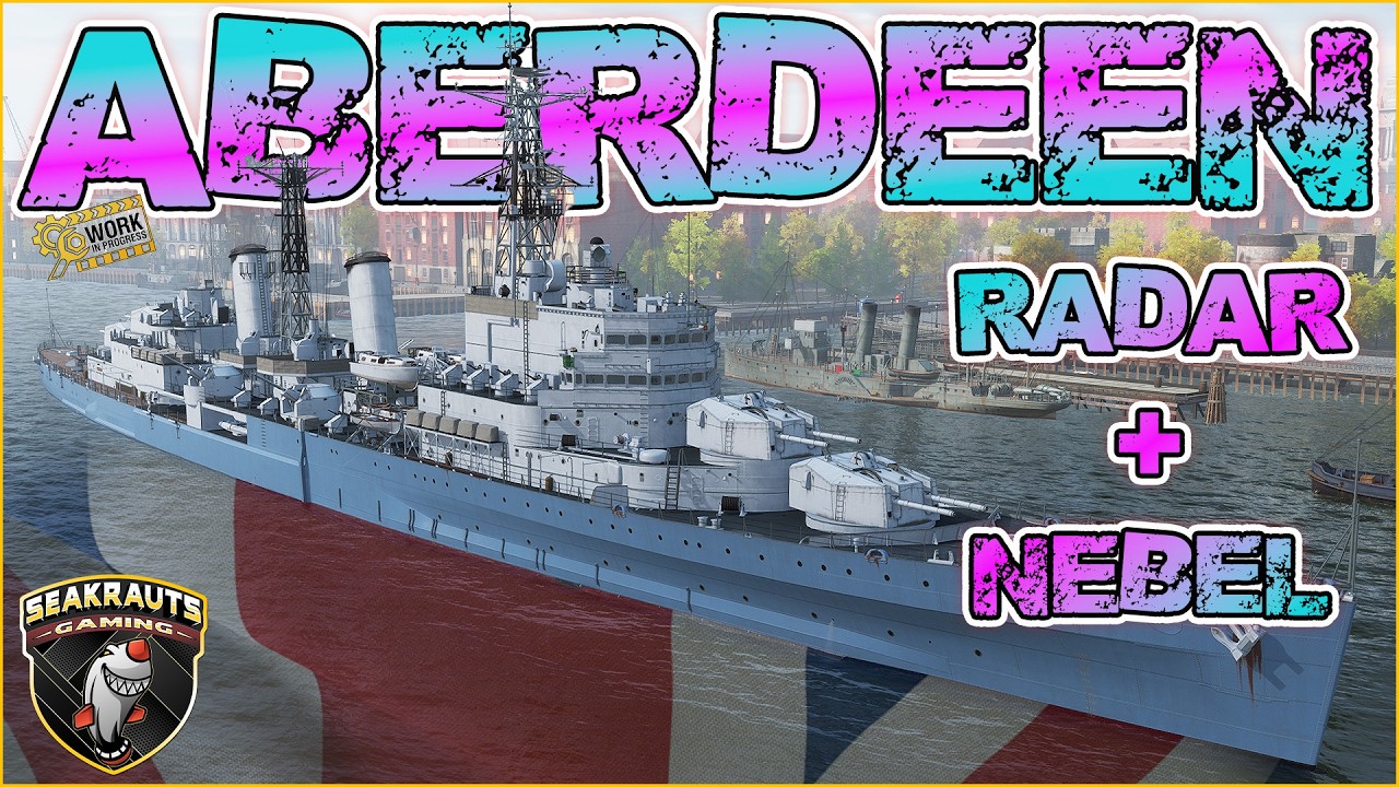 ABERDEEN 🛠️ DPM & Radar auf T9 ☠️ World of Warships ⚓ - YouTube