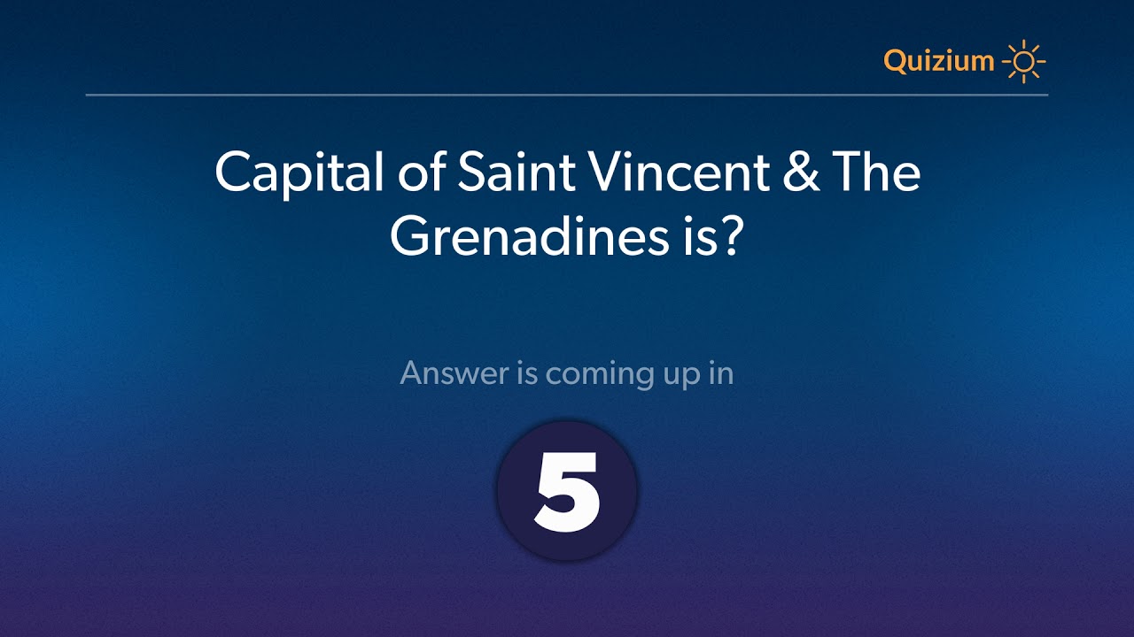 Capital of Saint Vincent - YouTube