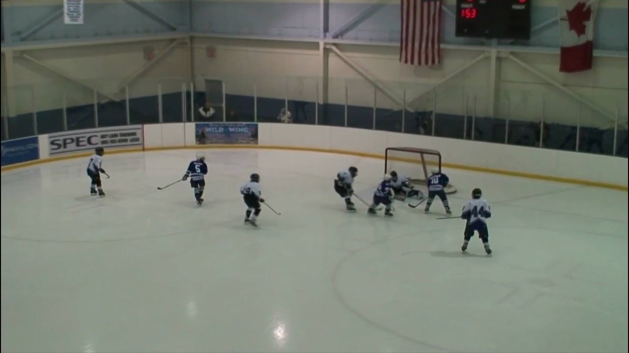 #88 Goal 20091025 Milton Winter Hawks Minor Peewee "AA" 2009-10 Season ...