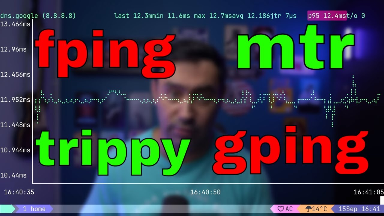 Networking Tools - Part #1 (fping, gping, mtr, trippy) - YouTube