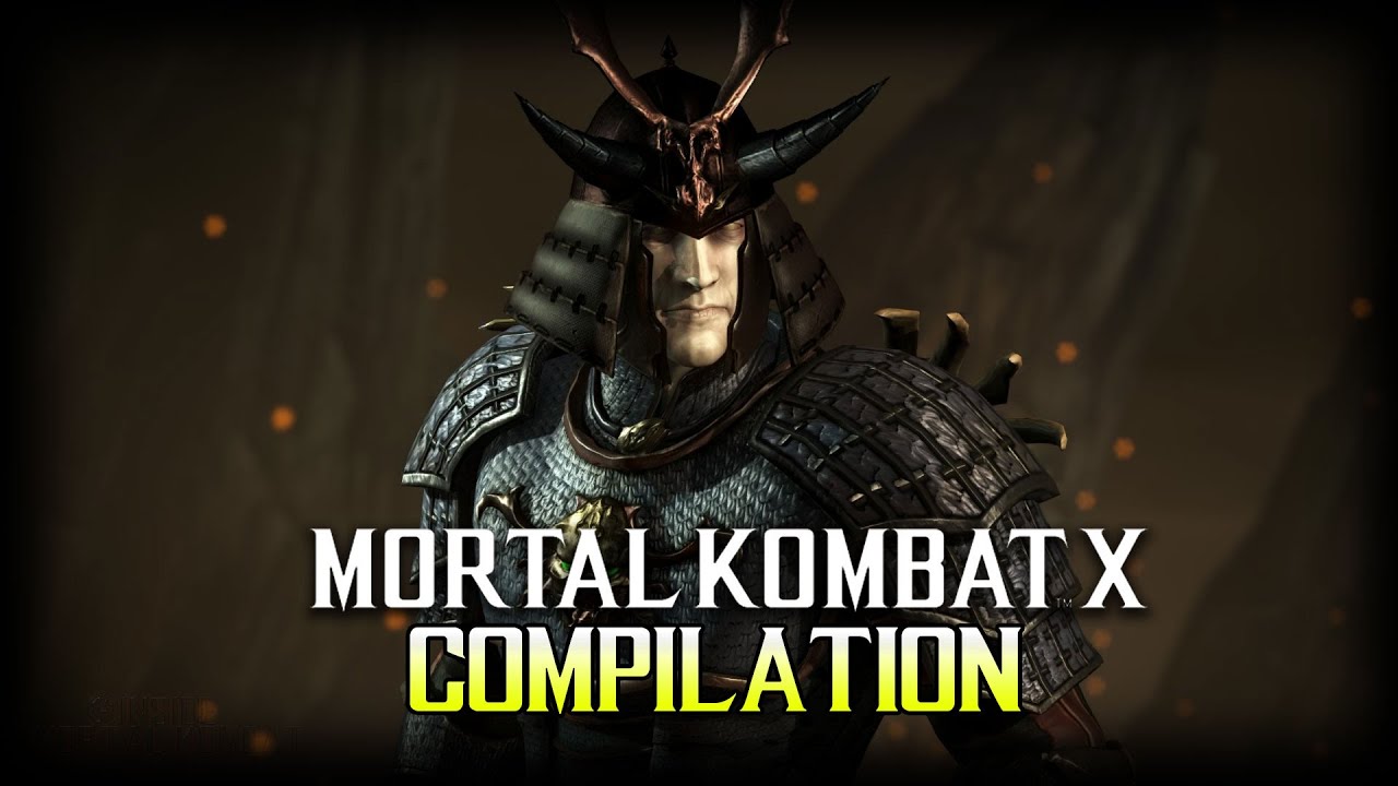 Mortal Kombat X Samurai Skin Pack Copilation Interactions - Mortal ...