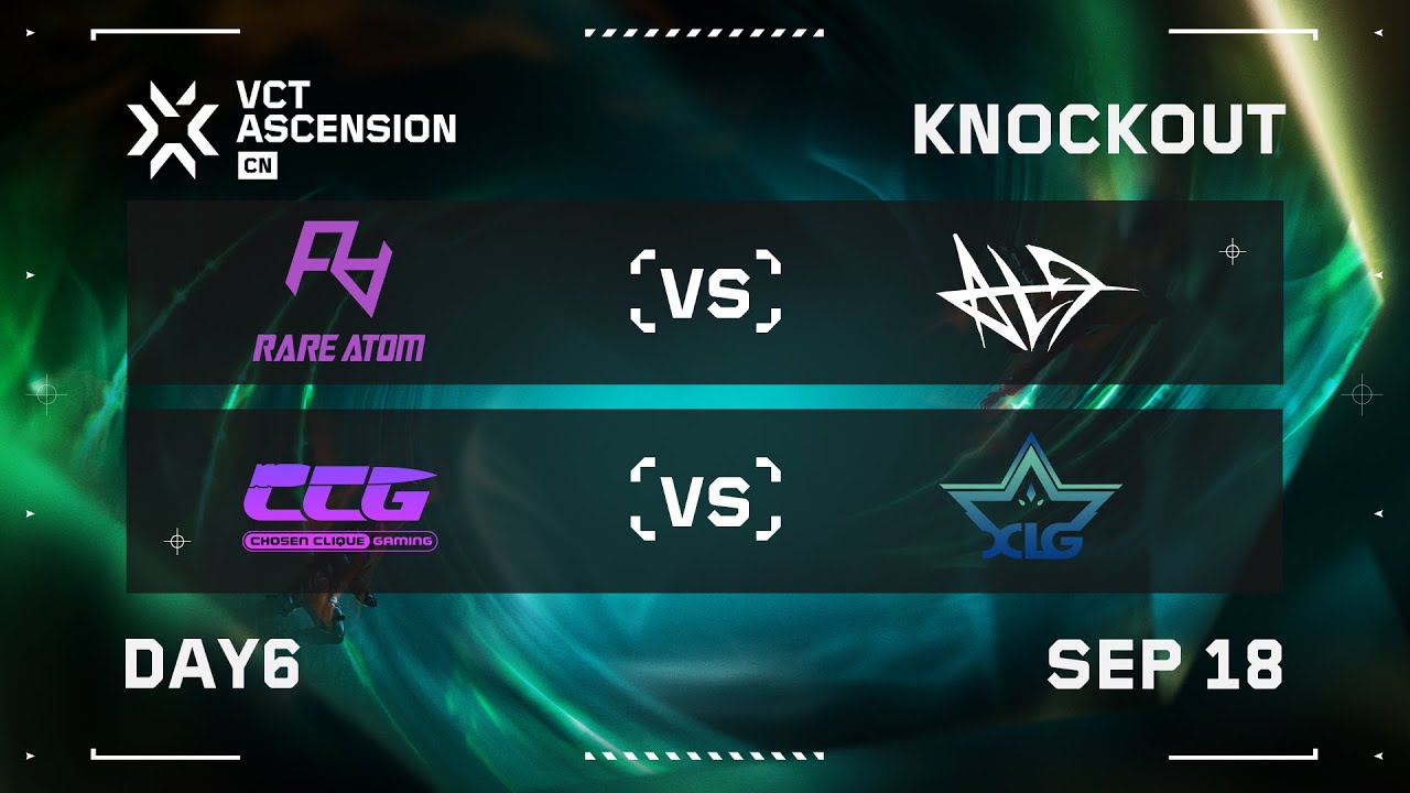 RA vs ALG - CCG vs XLG - KNOCKOUT - Day 6 - VCT Ascension CN - YouTube