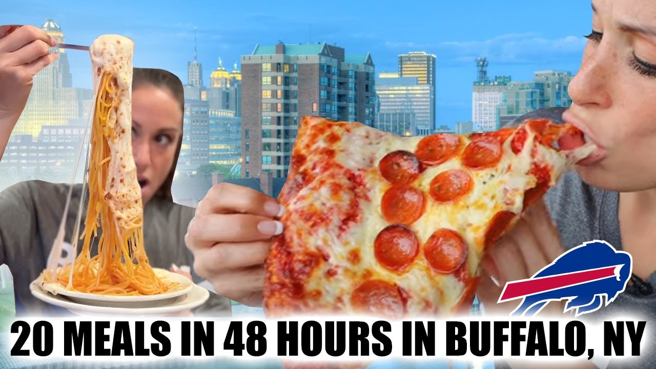 Eating EVERY Iconic Food in Buffalo in 48 Hours // Part 2 - YouTube
