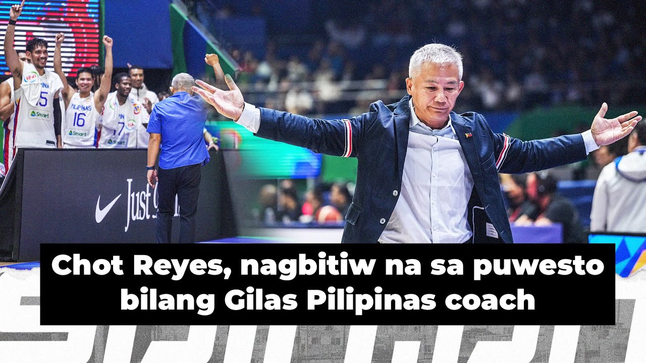 Game Over: Chot Reyes steps down as Gilas coach | Spin.ph - YouTube