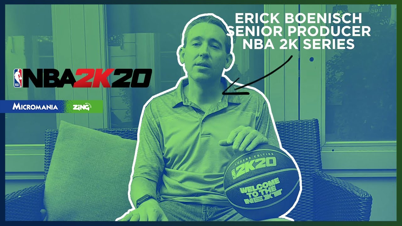 INTERVIEW - NBA 2k20 (Erick Boenisch - Producer) - YouTube
