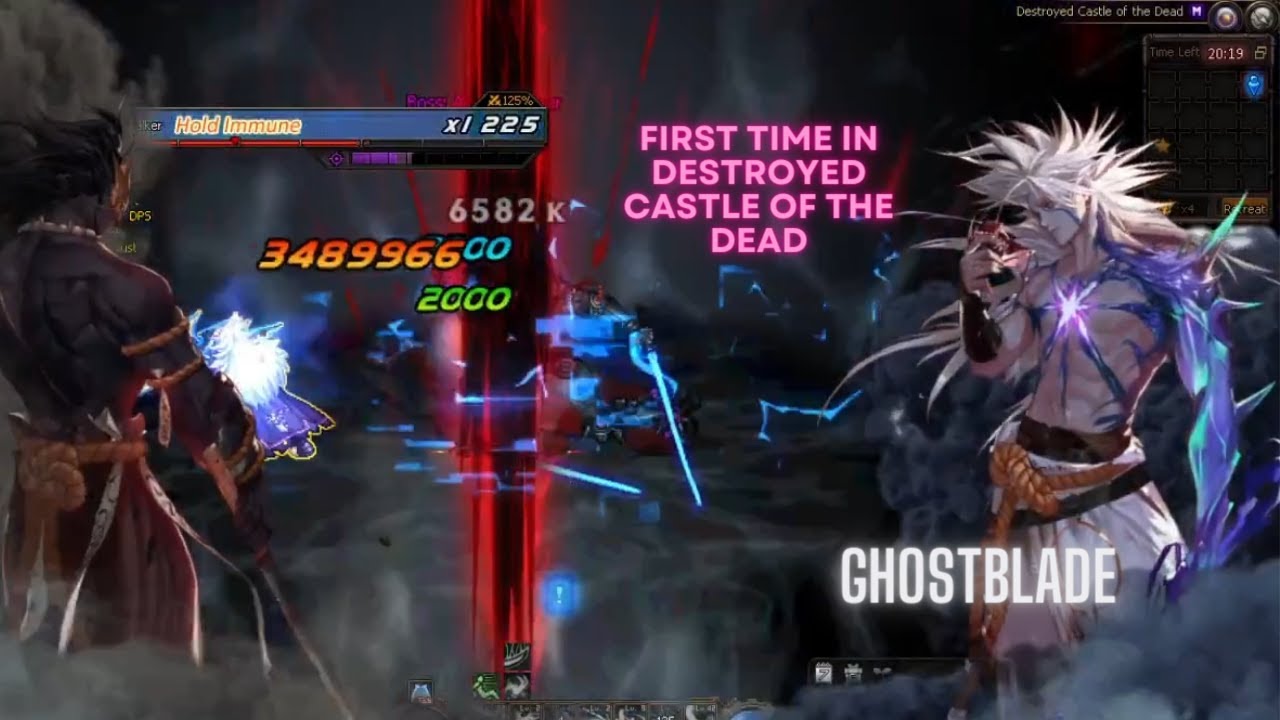 DESTROYED CASTLE OF THE DEAD (FIRST TIME) GHOSTBLADE - DUNGEON FIGHTER ONLINE PRIMEIRA VEZ - YouTube