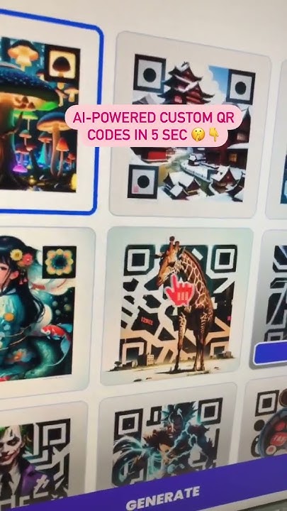 Use This AI Tool To Create Beautiful QR Codes - YouTube