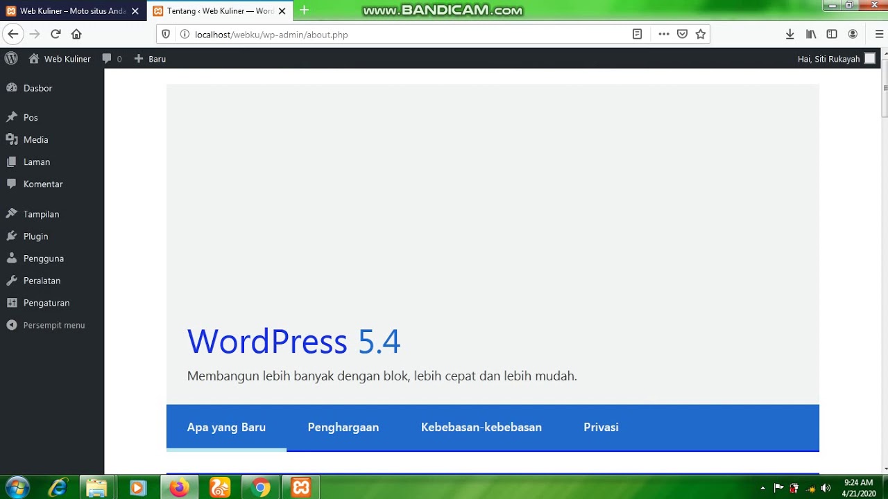 Website offline aplikom Siti Rukayah - YouTube