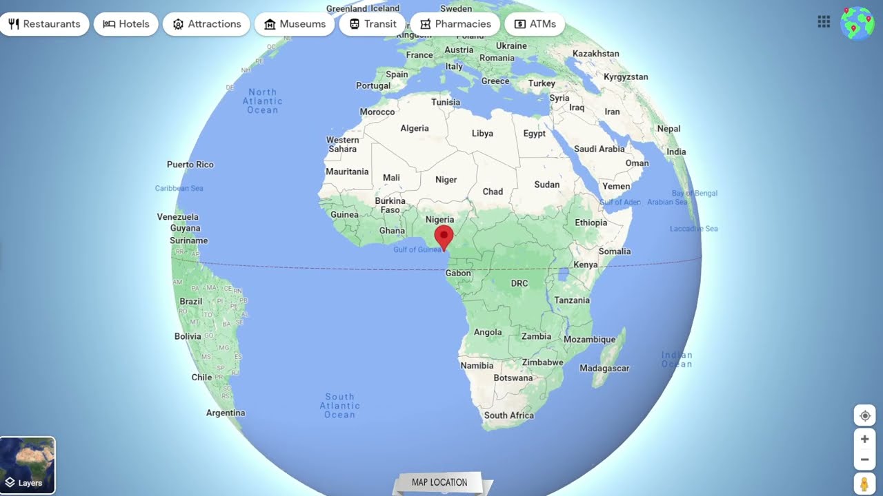 Where on the map is the capital of Equatorial Guinea - Malabo - YouTube