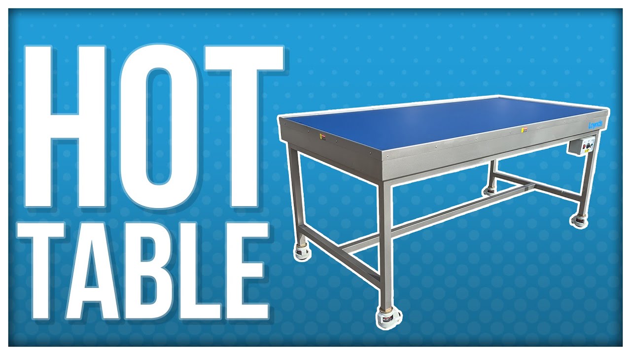 Custom Hot Table - Going to a customer in Scotland! - YouTube