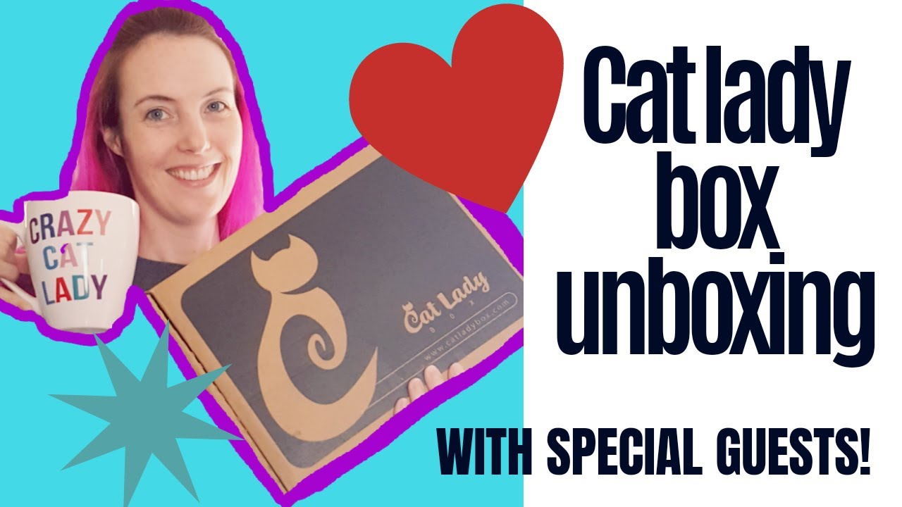 Cat Lady Box Unboxing - February 2019 box - YouTube