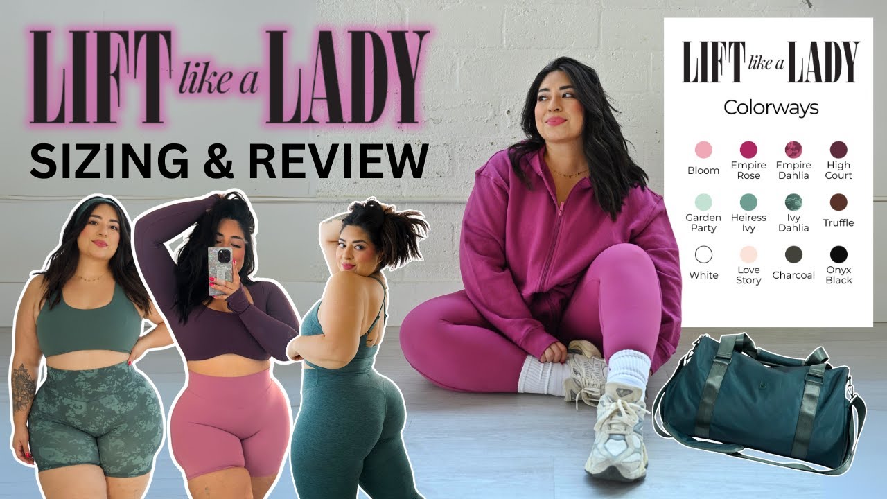 Buffbunny Collection LIFT LIKE A LADY | CURVY Sizing & Review - YouTube