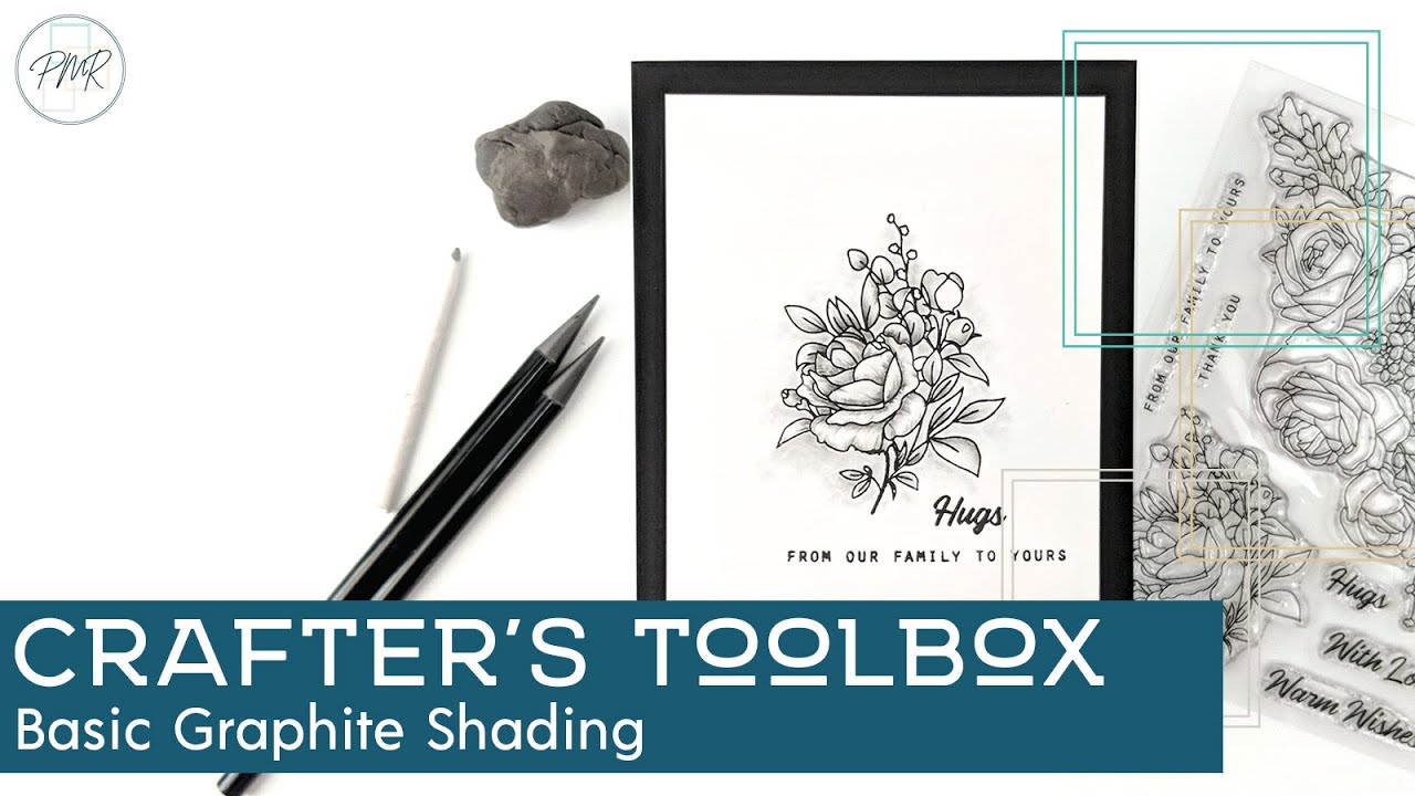 Basic Graphite Shading Ft. Altenew Paint-a-Flower Rose - YouTube