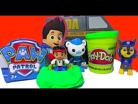 PAW PATROL Parody [Nickelodeon] Octonauts, Play-Doh Slime, Chase ...