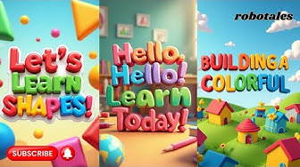 Toddler Learning ABCs Colors Numbers Video Toddler Song With robotales @LiaChaCha_EN @CoComelon ...
