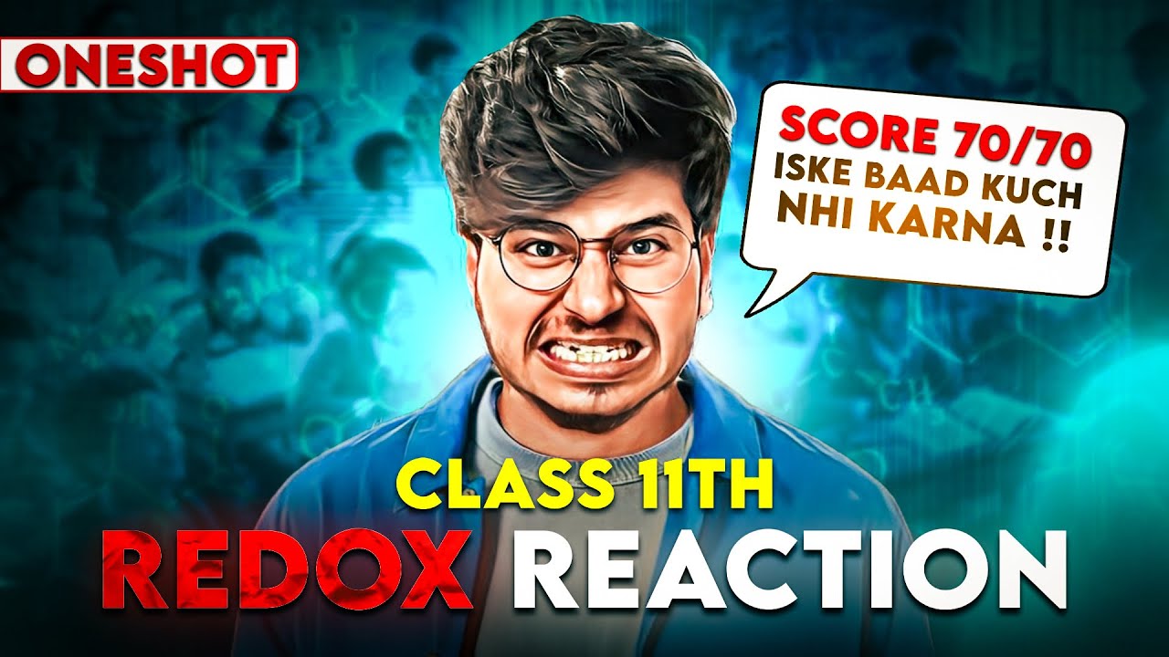 REDOX REACTION ONE SHOT COMPLETE CHAPTER || MUNIL SIR || REDOX CLASS 11 BY MUNIL SIR || 11 ...