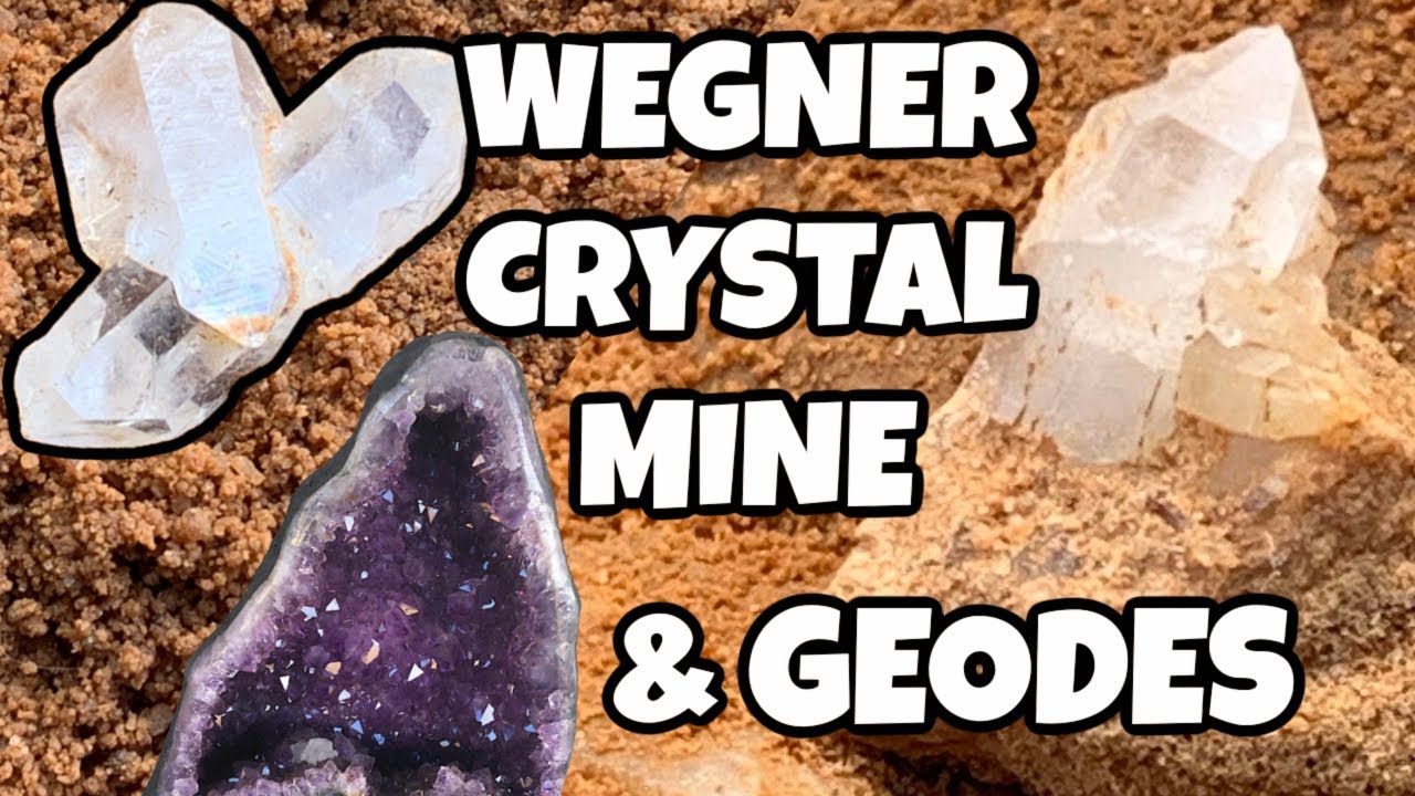 Crystal Hunting at Wegner Quartz Crystal Mines Review - Geodes - Dig ...