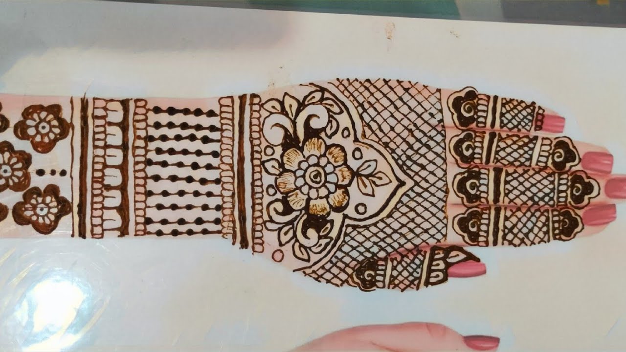 Mehndi designs | Easy mehndi designs | Beutiful mehndi design | Simple ...