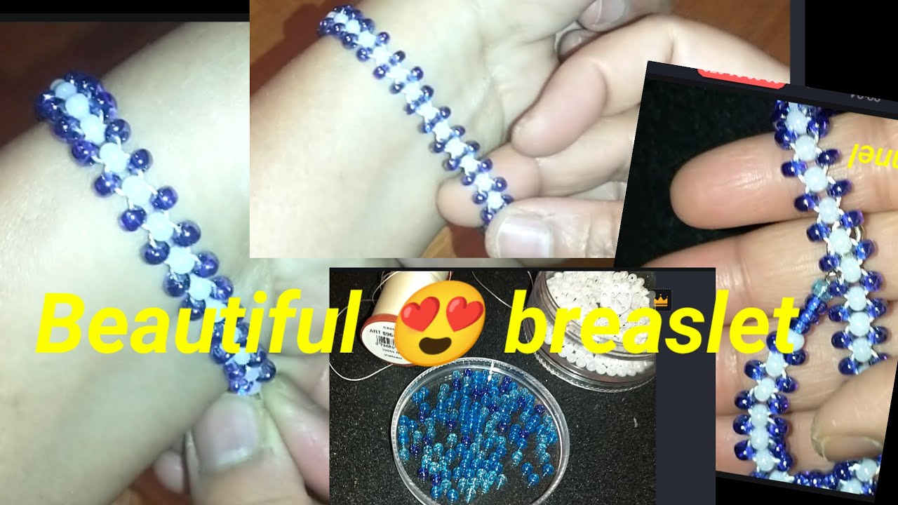 How to make Simple DIY Beautiful Bracelet | DIY simple beads Bracelet |Easiest Way to Make ...