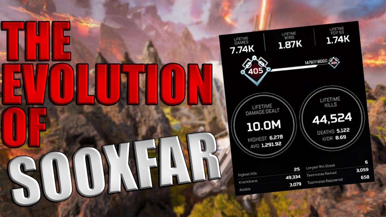 The Evolution of SOOXFAR (Season 0-4) - APEX LEGENDS - YouTube