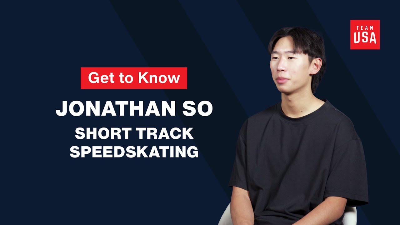 Speedskater Jonathan So opens up about his road to the 2026 Winter ...