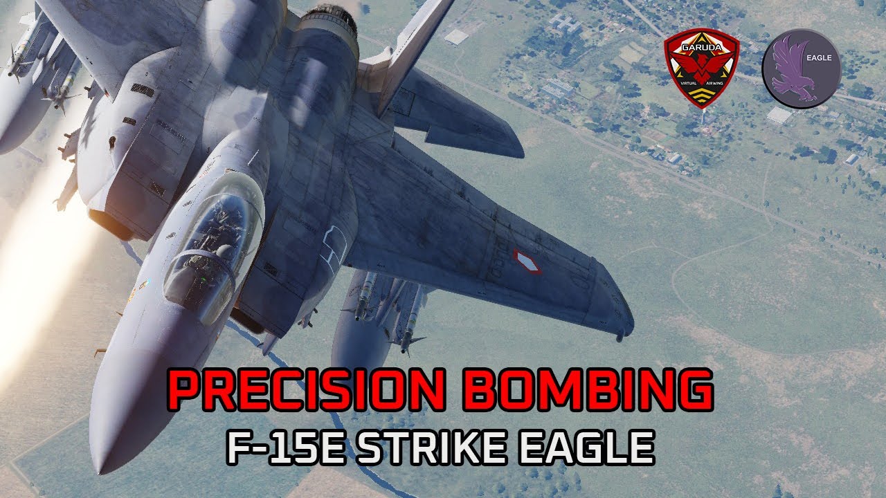 Precision Bombing with F-15E Strike Eagle | DCS Indonesia - YouTube