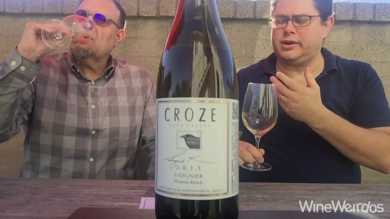 2013 Croze Viognier Napa Valley California White Wine - YouTube