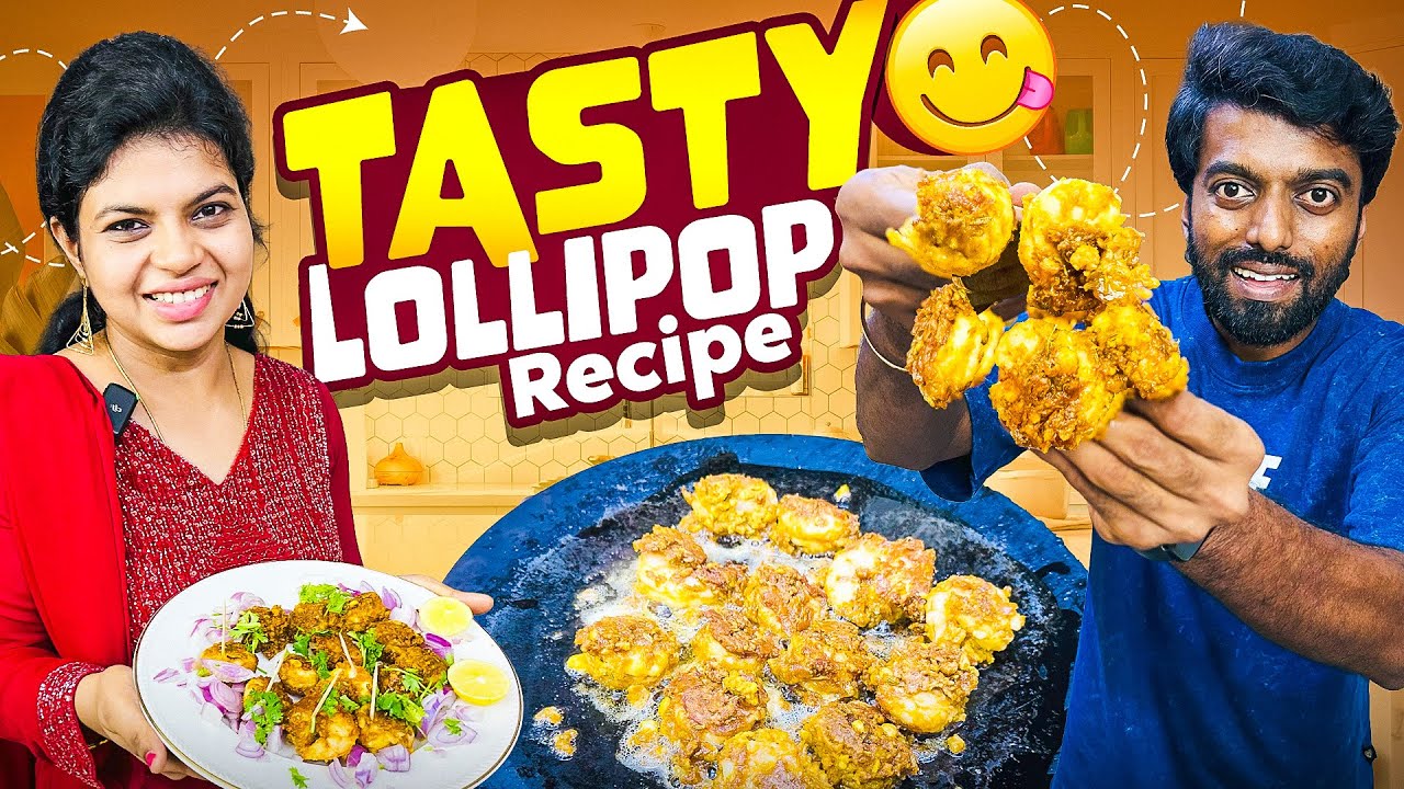 Anita's Favorite Prawn Lollipop Recipe !! - YouTube