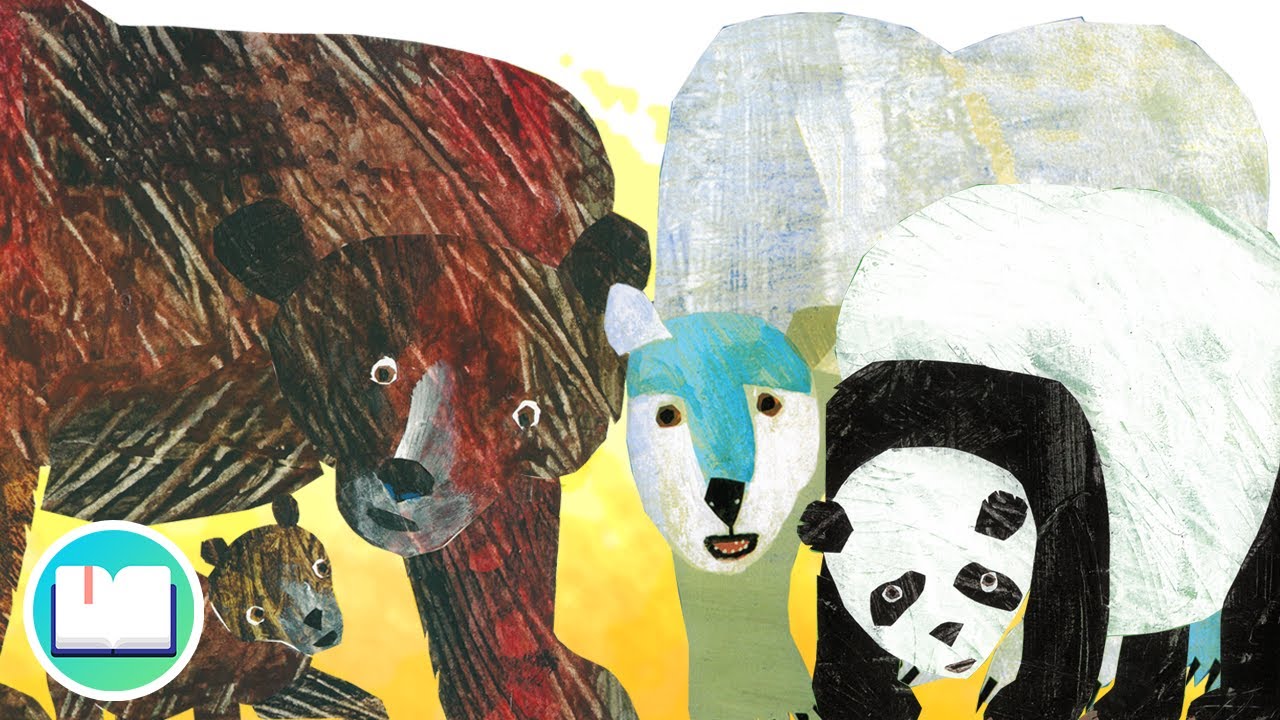 🐻🐻‍ ️Brown Bear, Polar Bear, Panda Bear, and Baby Bear | Animated 10 ...