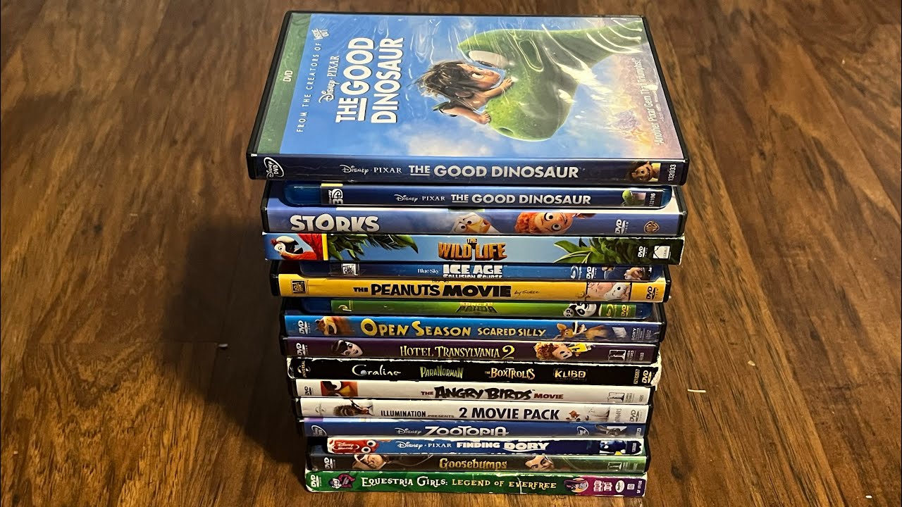 Review of My 2016 DVD Collection - YouTube