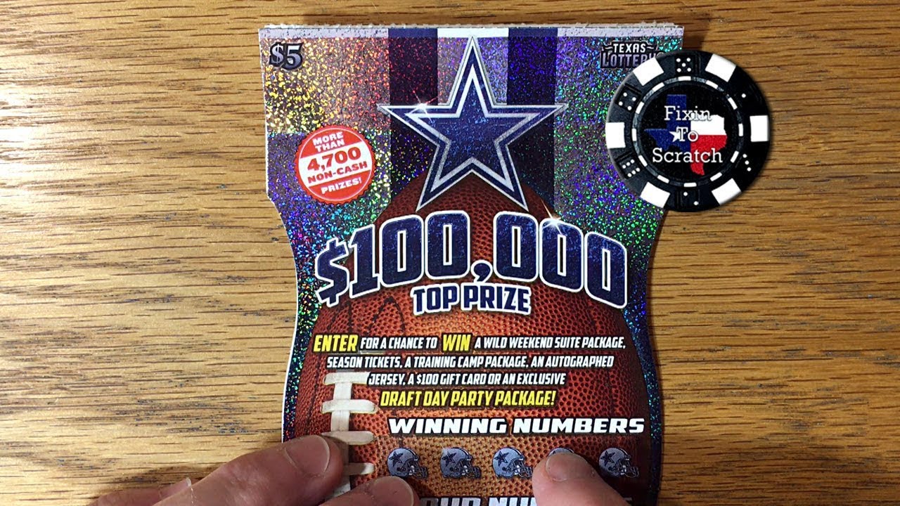 2X $5 Cowboys! TEXAS LOTTERY SCRATCH OFF TICKETS - YouTube