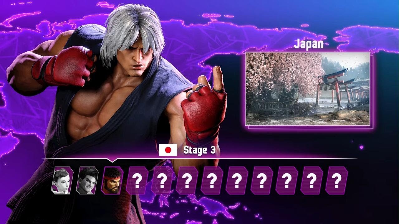 Street Fighter 6-Ken Arcade Mode (Classic Costume) - YouTube