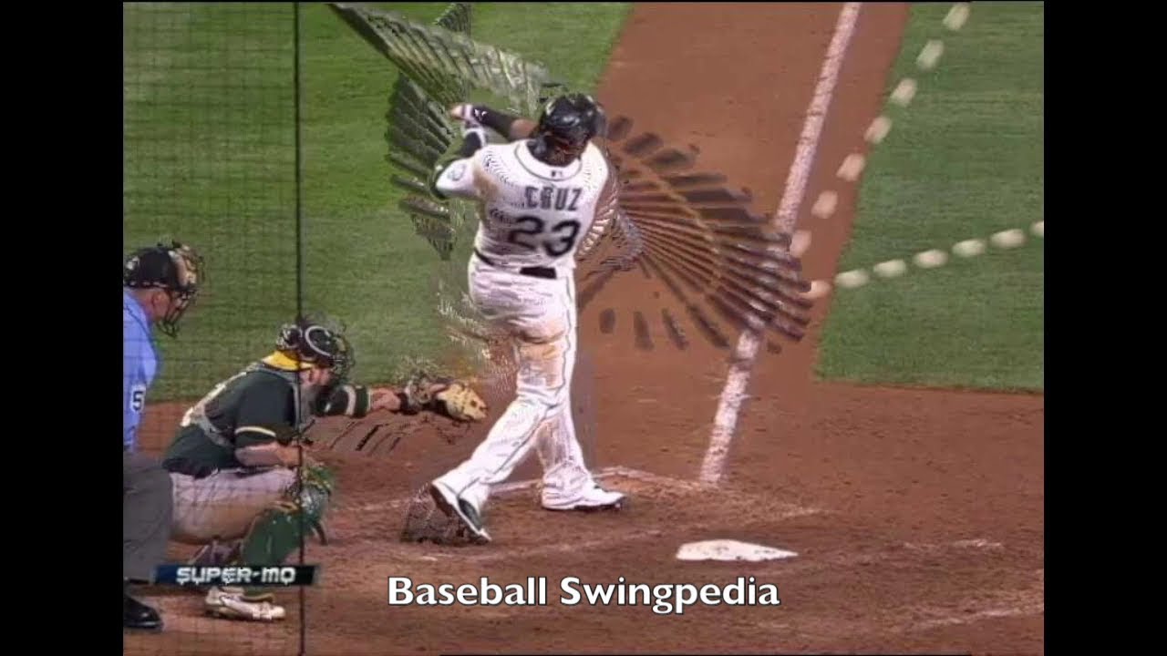 Nelson Cruz Home Run Swing Slow & Strobe Motion 2016-1(#10) - YouTube