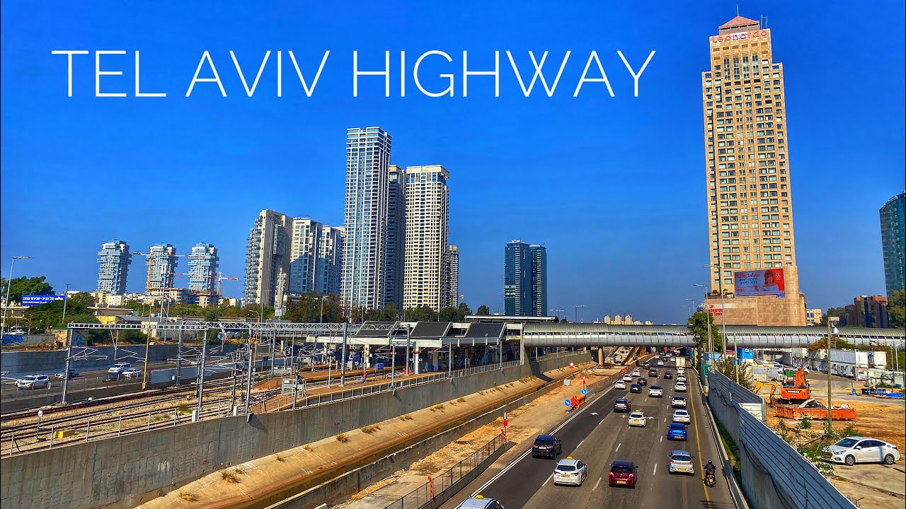 Traffic on Highway TEL AVIV - YouTube