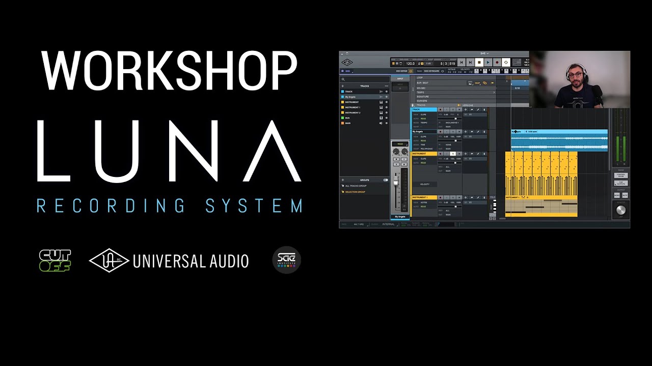 Workshop LUNA Recording System de @UniversalAudio en @SAEspain - YouTube