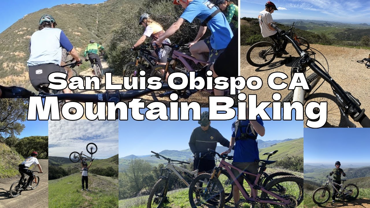 Mountain Biking at San Luis Obispo CA (SLO) - YouTube