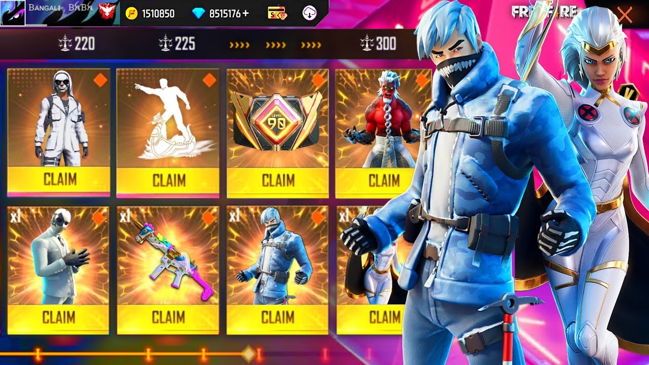 Buying 11000+ Diamonds, Evo Frost Fire Bundle, Max Evo Gun Skins ...