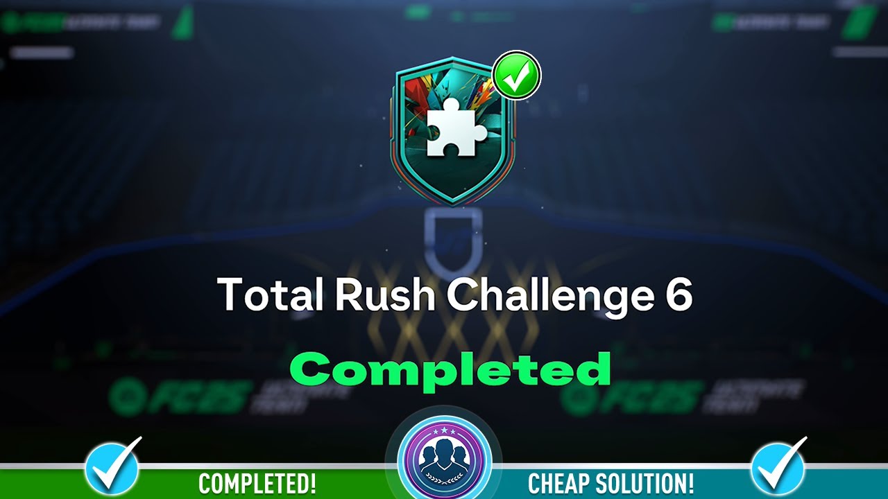 Total Rush Challenge 6 SBC Completed - Cheap Solution & Tips - FC 25 ...