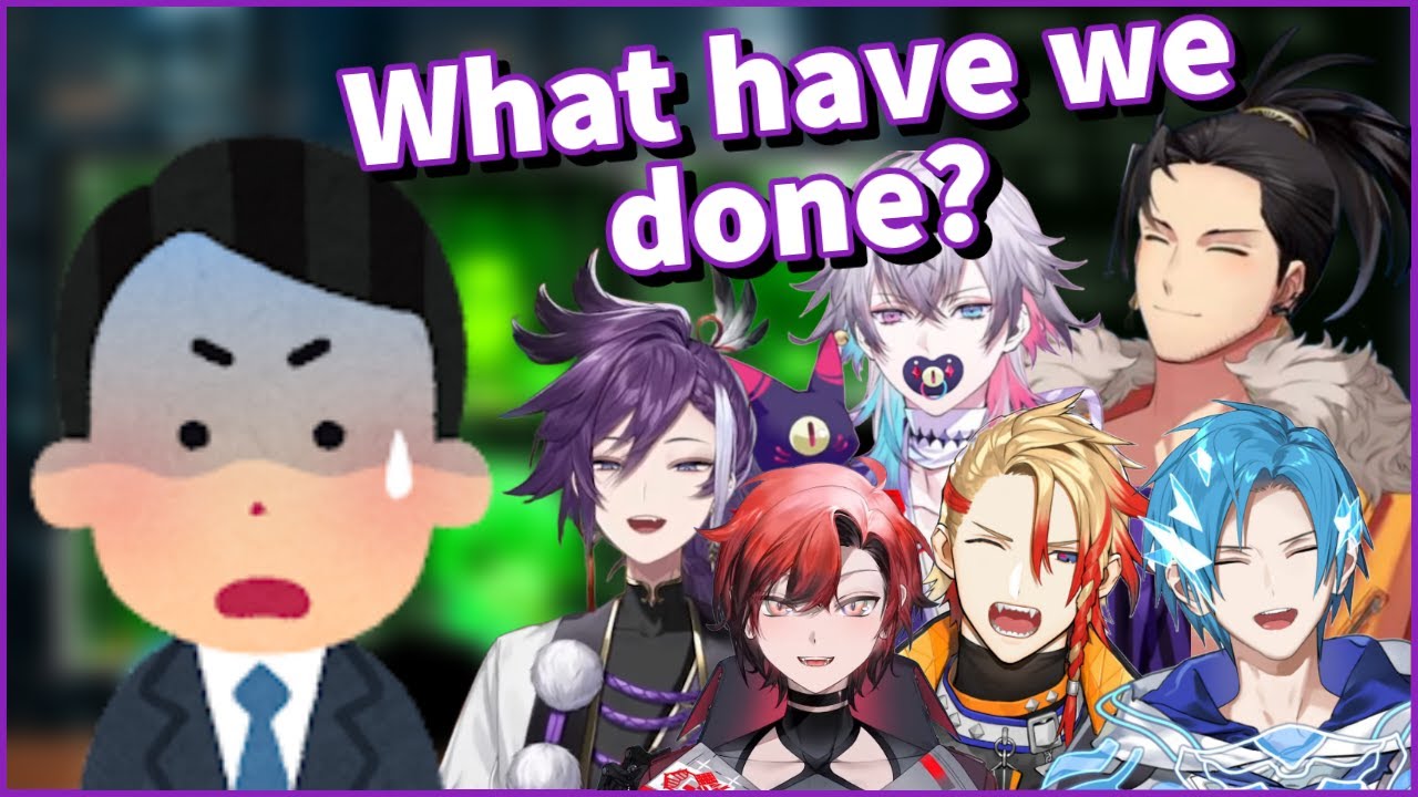 The Tempus Manager REGRETS letting the boys KEEP STREAMING! 【Holostars ...