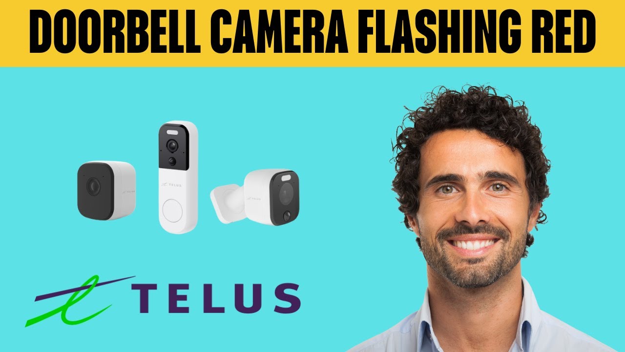 How To Fix Telus Doorbell Camera Flashing Red - YouTube
