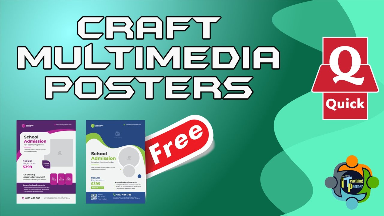 Craft Multimedia posters - YouTube
