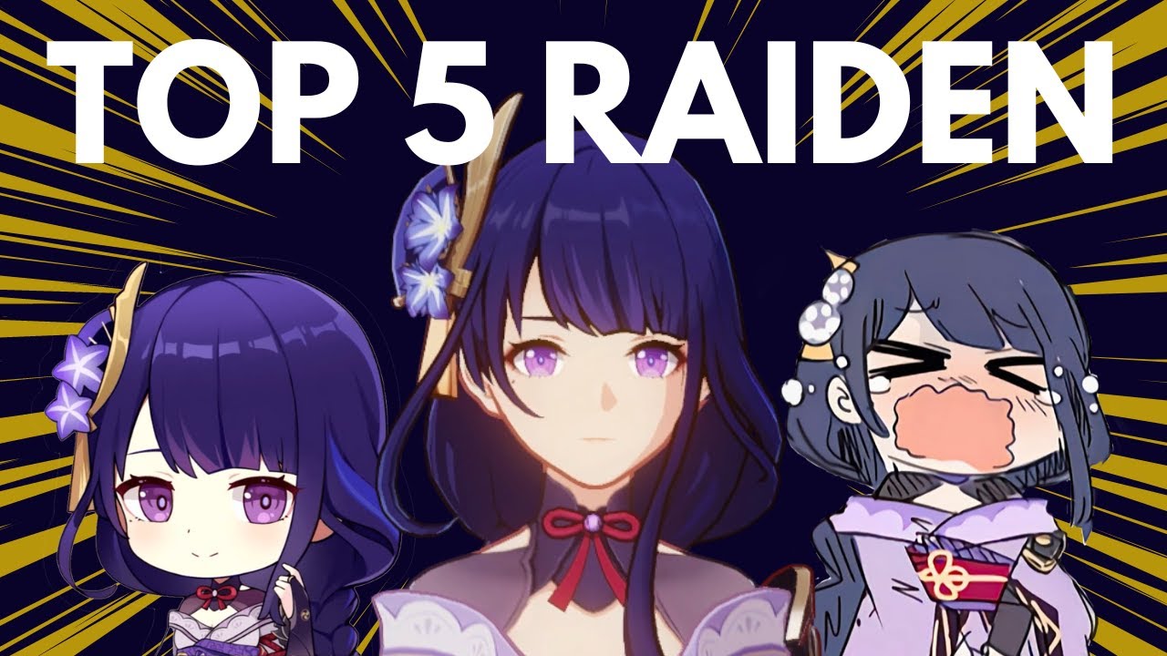 5 Types of Raiden Shogun in Genshin Impact - YouTube