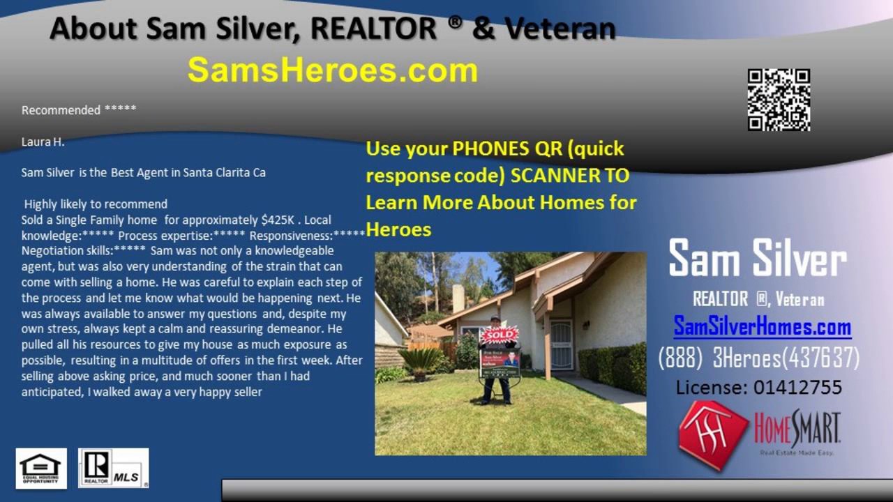 Sam Silver Number One Listing Agent in West Hills Valencia Call Sam at ...