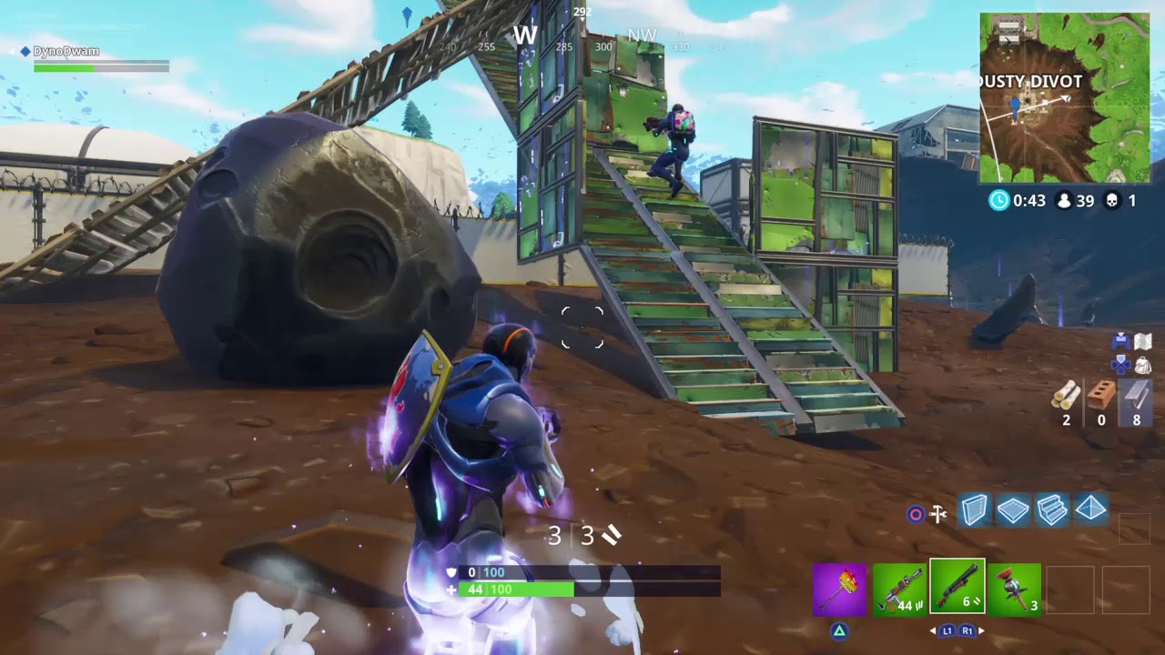 Fortnite amazing jumpshot shotgun kill - YouTube