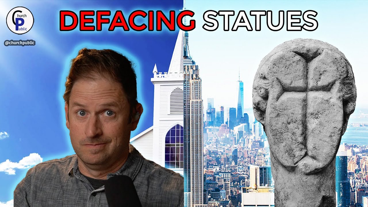 Christians Defacing Statues? - YouTube
