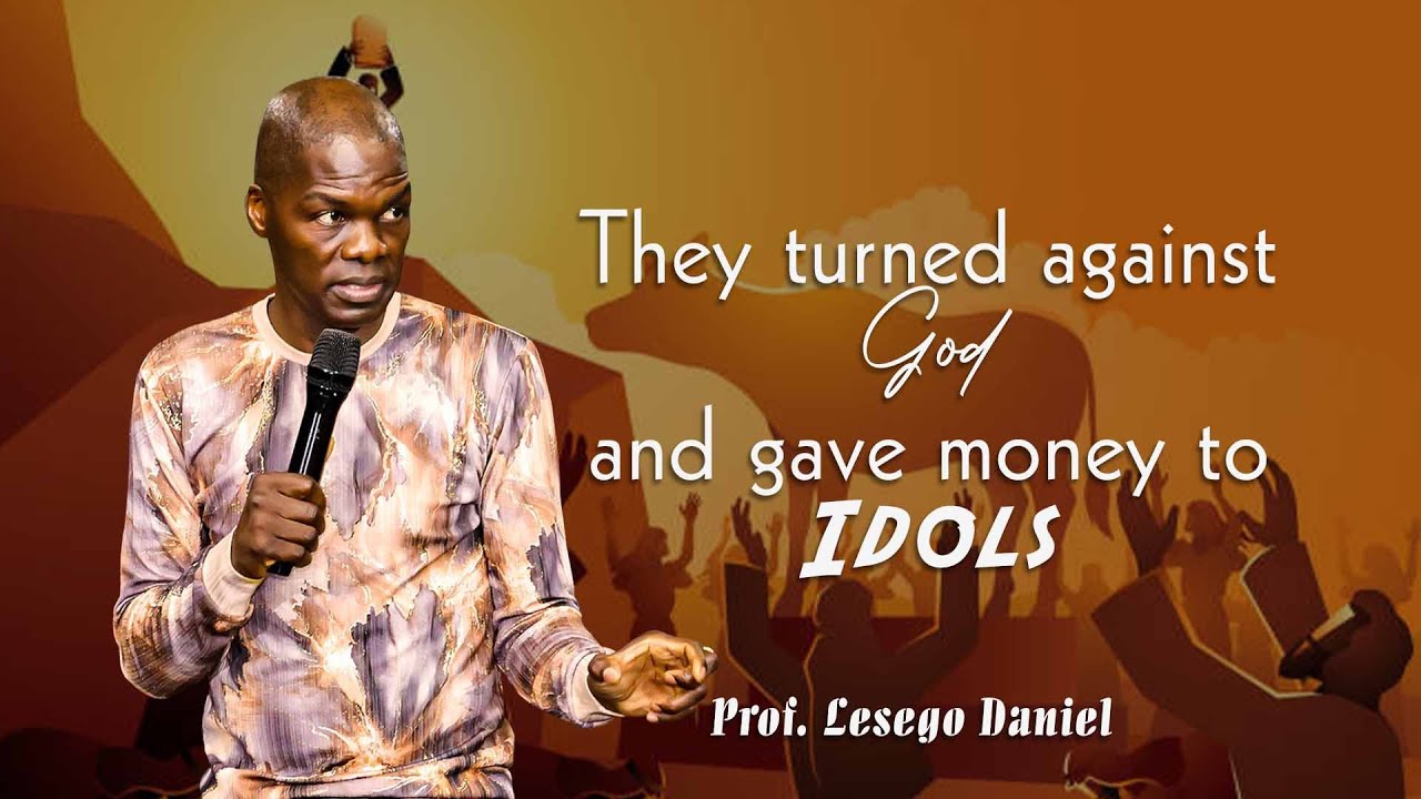 23092025 They turned against God and gave money to idols by Prof ...