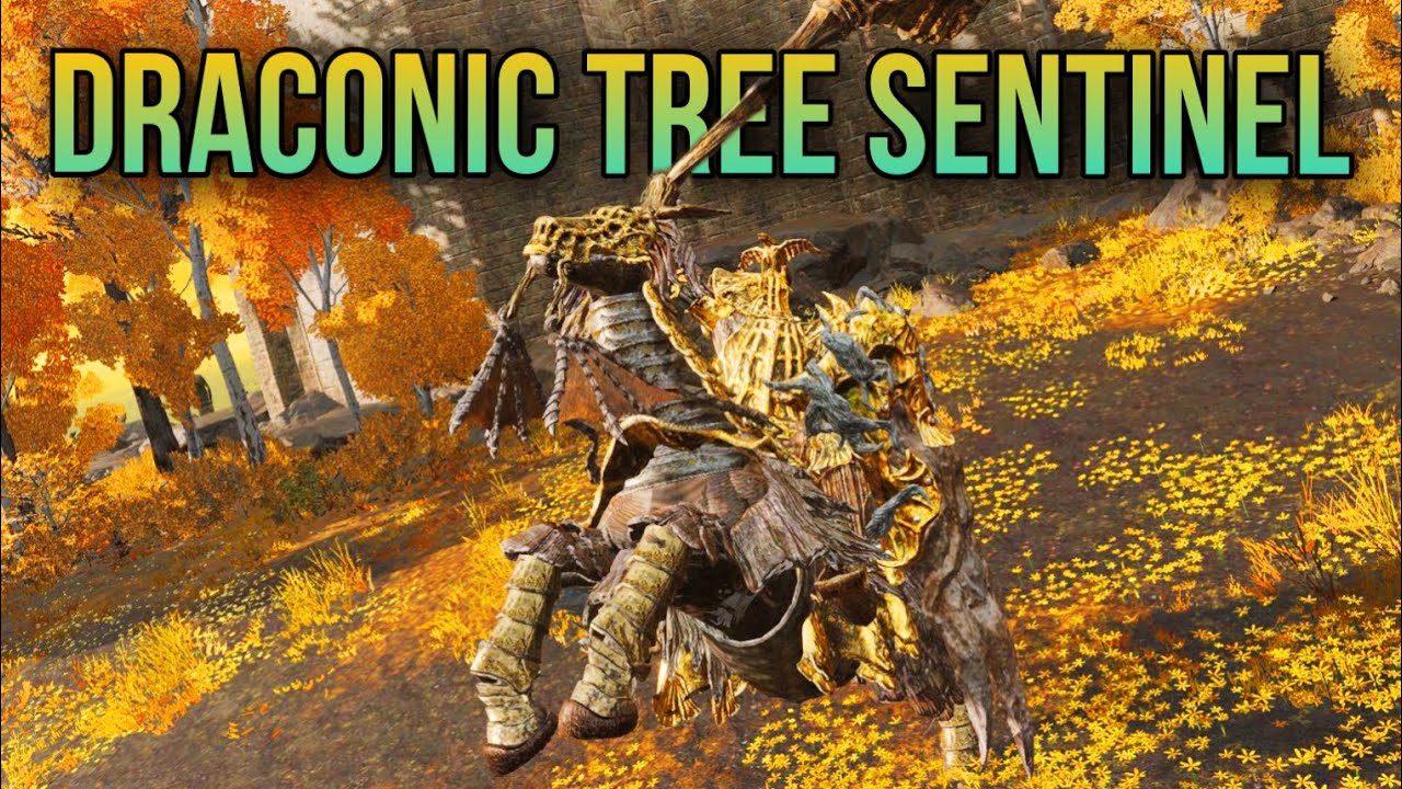 Draconic Tree Sentinel Was Fun || ELDEN RING (2023) - YouTube