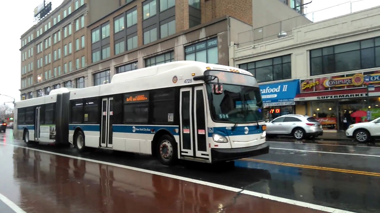 2012 New Flyer XD60 #4728 on the Bx41 Select Bus Service at Webster ...