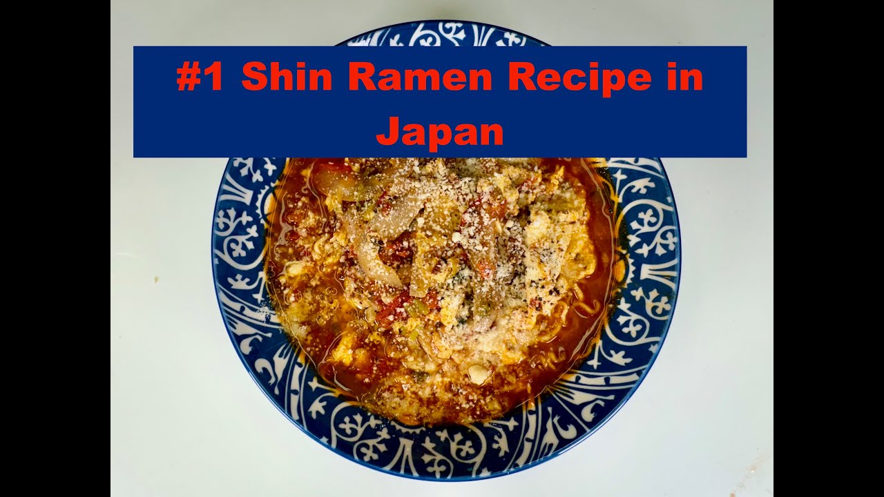 Italian Style Tomato-Egg Shin Ramen *** #1 Shin Ramen Recipe in Japan ...